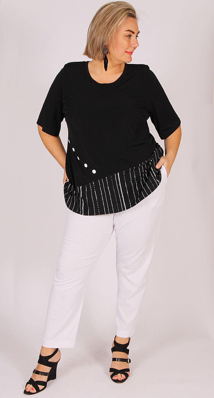 Regatta Rugby Knit Pant White – Sybils Plus Size Fashion